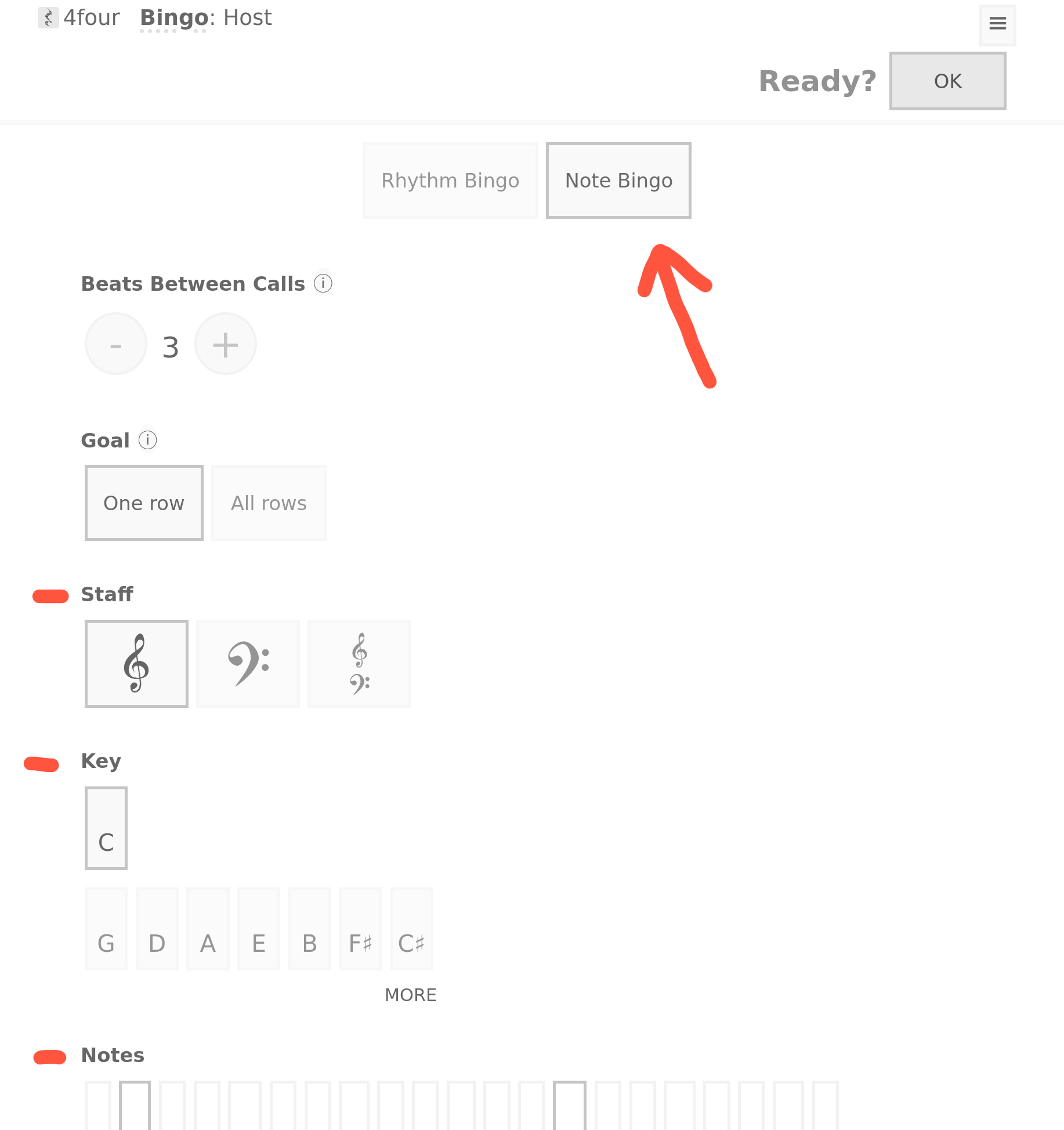 How To: Note Bingo - 4four