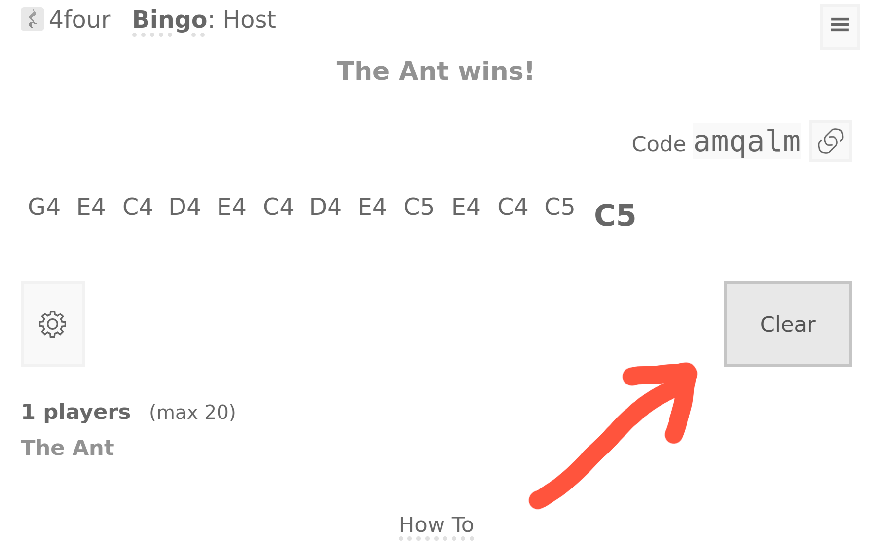 How To: Note Bingo - 4four