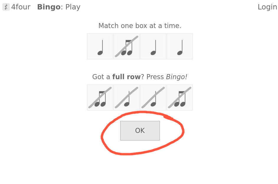 How To: Bingo - 4four