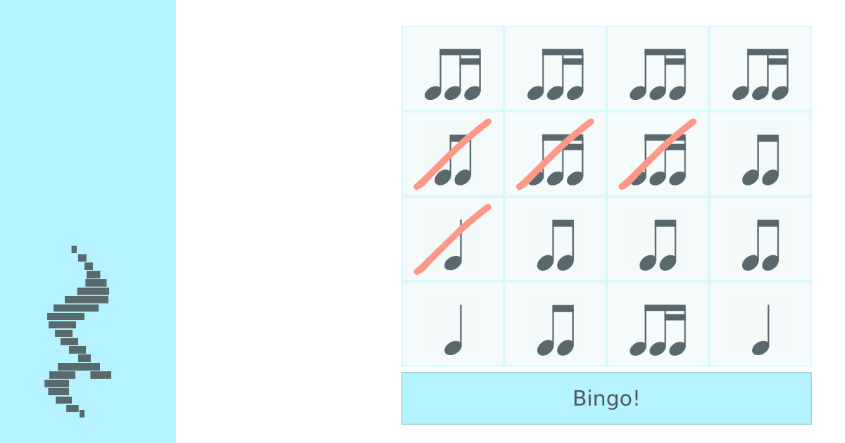 Rhythm Bingo - 4four